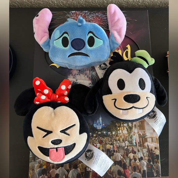 Disney | Toys | Disney Parks Emotions Squish Pals Minnie Goofy Stitch ...